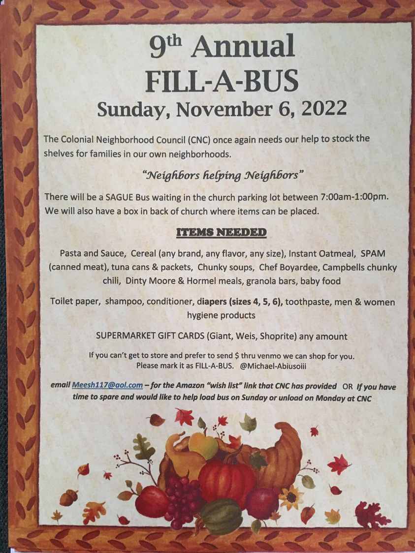 Conshystuff Food Drive - Here's How to Help - Conshy Stuff